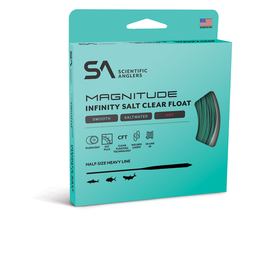 Scientific Anglers | Magnitude Infinity Salt Full Clear - Smooth ...
